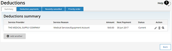 Centrelink online account help - Update or suspend a current Centrepay ...
