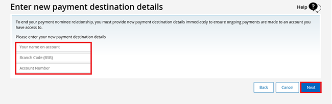 Centrelink online account help - Cancel a nominee - Services Australia
