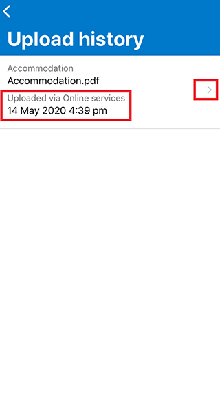 Express Plus Centrelink mobile app help - Upload documents - Services ...