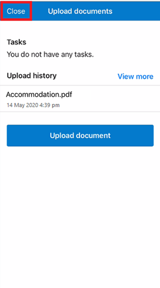 Express Plus Centrelink mobile app help - Upload documents - Services ...