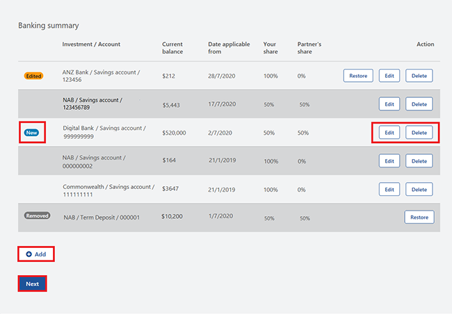 Centrelink online account help - Update your banking details - Services ...