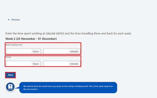 Centrelink online account help - Report employment income - Carers ...