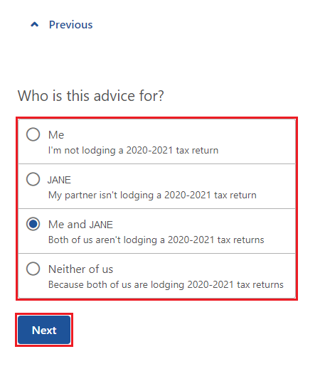 Centrelink online account help - Advise non-lodgement of tax return ...
