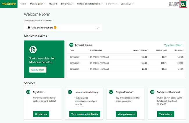 Medicare online account help - Enrol a baby in Medicare - Services ...