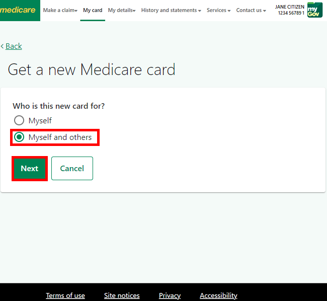 Medicare online account help - Get a new Medicare card with other ...