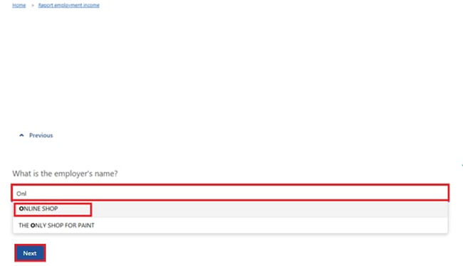 Centrelink online account help - Report employment income - Services ...
