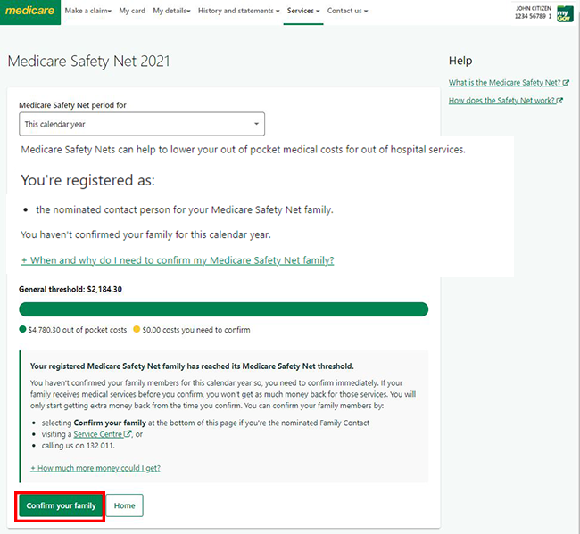 Medicare online account help - Confirm your Medicare Safety Net family ...
