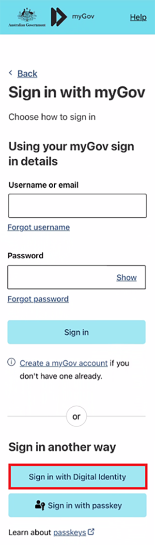 Express Plus Centrelink mobile app help - Set up app - Services Australia
