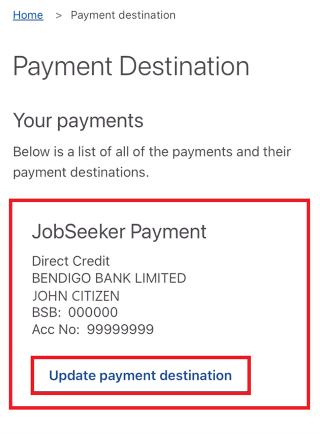 Express Plus Centrelink mobile app help - Manage where your payments ...